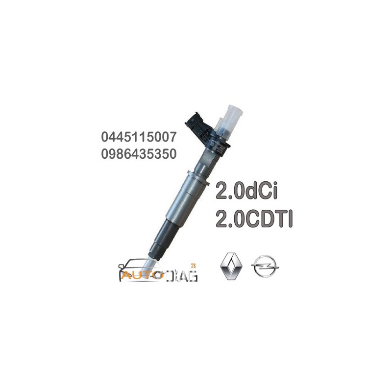 injecteur Renault 2.0 DCI Bosch 0445115007 - 0 445 115 007